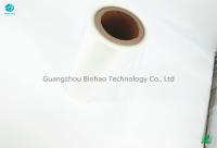 China 5% Shrinkage GZ Port 2500m Cigarette PVC Packaging Film Naked Wrapping for sale