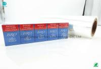 China 5% Shrinkage GZ Port 2500m Cigarette PVC Packaging Film Naked Wrapping for sale