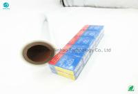 China Zero Joint 3mm PVC Stretch Film Roll For Tobacco Naked Pack for sale