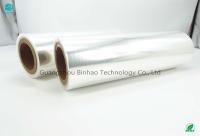 China Diagonal Line Deviation ±5mm Tobacco PVC Packaging Film Roll for sale