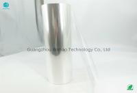 China Diagonal Line Deviation ±5mm Tobacco PVC Packaging Film Roll for sale