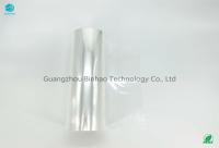 China Stretch Type 1.38g/cm3 Density 3'' Cigarette PVC Packaging Film Roll for sale
