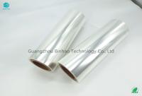 China 2500m Cigarette Transparent PVC Packaging Film MD ≤12% Shrinkage for sale