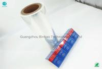 China Rub Smooth Isolation 0.63 50P PHR PVC Film For Cigarette for sale