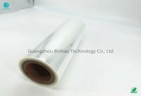 China Waterproof 350mm 20 Micron Tobacco PVC Packaging Film for sale