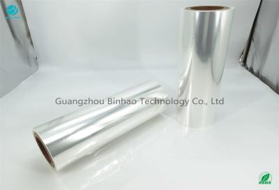 China Waterproof 350mm 20 Micron Tobacco PVC Packaging Film for sale