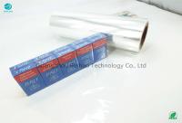 China 55% Heat Food Grade 2mm Clear Cigarette PVC Packaging Film for sale