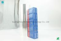 China 55% Heat Food Grade 2mm Clear Cigarette PVC Packaging Film for sale