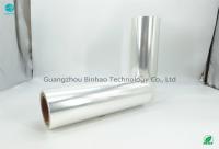 China 350mm PVC Packaging Film Clean Side Roll For Tobacco for sale