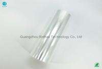 China Clear Tobacco 1.52m 10u Rigid PVC Package Shrink Film for sale