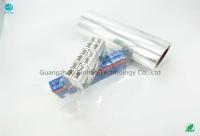 China Clear Tobacco 1.52m 10u Rigid PVC Package Shrink Film for sale