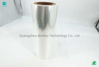 China 55% Heat 76mm Clear PVC Packaging Film For Tobacco Box Package for sale