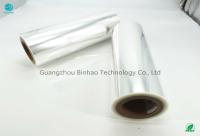 China 55% Heat 76mm Clear PVC Packaging Film For Tobacco Box Package for sale