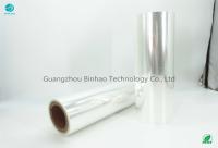 China Water Resistant 10u Solf Surface Tobacco PVC Packaging Film for sale