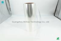 China 2500m 21 Micron Cigarette PVC Packaging Film High Temperature Resistance for sale