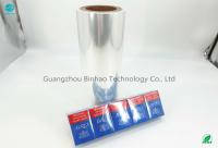China 2500m 21 Micron Cigarette PVC Packaging Film High Temperature Resistance for sale