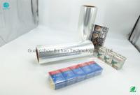China 99.98% 3 Inch Core 21 Micron Tobacco PVC Packaging Film Cold Resistant for sale