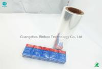 China Anti Scratch 38mN/M 2000m PVC Packaging Cigarette Film for sale
