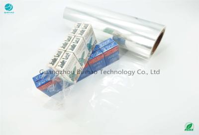 China Food Grade Polyvinyl 350mm PVC Packaging Tobacco Film for sale