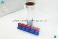 China Flame Retardant 50mm PVC Packaging Film For Cigarette for sale