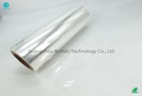 China 3 Inch Core 21 Micron 2500m 80MPa PVC Packaging Film For Tobacco Package for sale