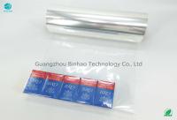 China 3 Inch Core 21 Micron 2500m 80MPa PVC Packaging Film For Tobacco Package for sale
