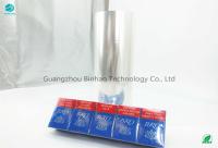China 3 Inch Core 21 Micron 2500m 80MPa PVC Packaging Film For Tobacco Package for sale