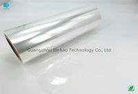 China Tobacco Contraction Percentage 1.4% 350mm Clear PVC Packaging Film for sale
