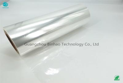China Tobacco Contraction Percentage 1.4% 350mm Clear PVC Packaging Film for sale