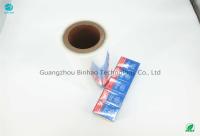 China 0.218q/M 300mm PVC Packaging Film For Tobacco Packing for sale