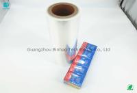 China 0.218q/M 300mm PVC Packaging Film For Tobacco Packing for sale