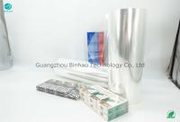 China 0.218q/M 300mm PVC Packaging Film For Tobacco Packing for sale
