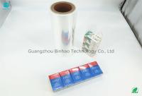 China Heating Loss 6.0 300mm Tobacco PVC Packaging Film Mildew Resistance for sale