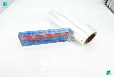 China Glossy 2000 Meters PHR 70 Cigarette PVC Packing Wrapping Film for sale