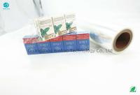 China Glossy 2000 Meters PHR 70 Cigarette PVC Packing Wrapping Film for sale
