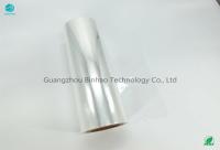 China ISO9001 Clear Anti Static 76mm Tobacco PVC Packaging Film for sale
