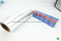 China ISO9001 Clear Anti Static 76mm Tobacco PVC Packaging Film for sale
