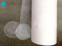 China White 50% PE Non Woven Fabric Roll For Tea Filter Coffee Bag for sale