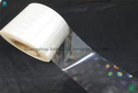 China 21 Micron Corona Treatment BOPP Holographic Film For Cigarette Cases Covering for sale
