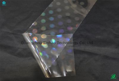 China 2500M BOPP Laser Packaging Films Holographic UV Printing For Tobacco Package for sale