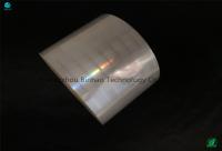 China Wetting Tension 52 ≥ mN/m BOPP Holographic Film Laser For Cigarette Package for sale