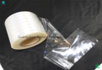 China Wetting Tension 52 ≥ mN/m BOPP Holographic Film Laser For Cigarette Package for sale