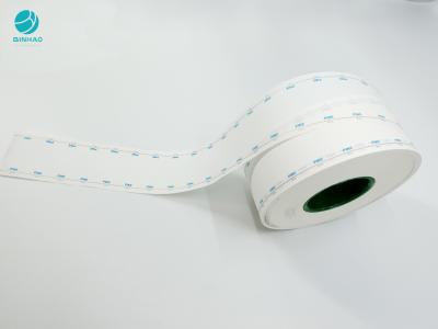 China 64mm White Customized Logo Tipping Paper For Cigarette Filter Package for sale