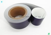 China Blue Color Printing Cigarette Aluminium Foil Wrapping Paper 114mm Wide for sale
