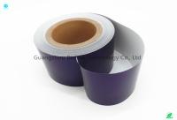 China Water Base Ink Dark Blue Color Cigarette Aluminium Foil Paper Package for sale