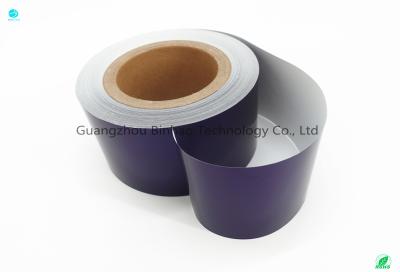 China Water Base Ink Dark Blue Color Cigarette Aluminium Foil Paper Package for sale