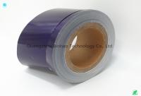 China Eco Heat Sealing Material Deep Blue Color 85mm Width Aluminum Foil Paper for sale