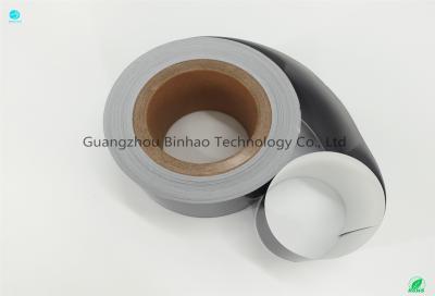 China Eco Heat Sealing Material Deep Blue Color 85mm Width Aluminum Foil Paper for sale
