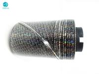 China Custom Hologram Bopp Black Wave Cigarette Package 2.5mm Tear Tape In Rolls for sale