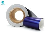 China Food Grade Purple Blue Aluminum Foil Wrapping Paper For Cigarette Package for sale
